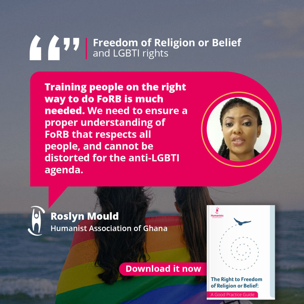 FoRB Good Practice Guide - Humanists International