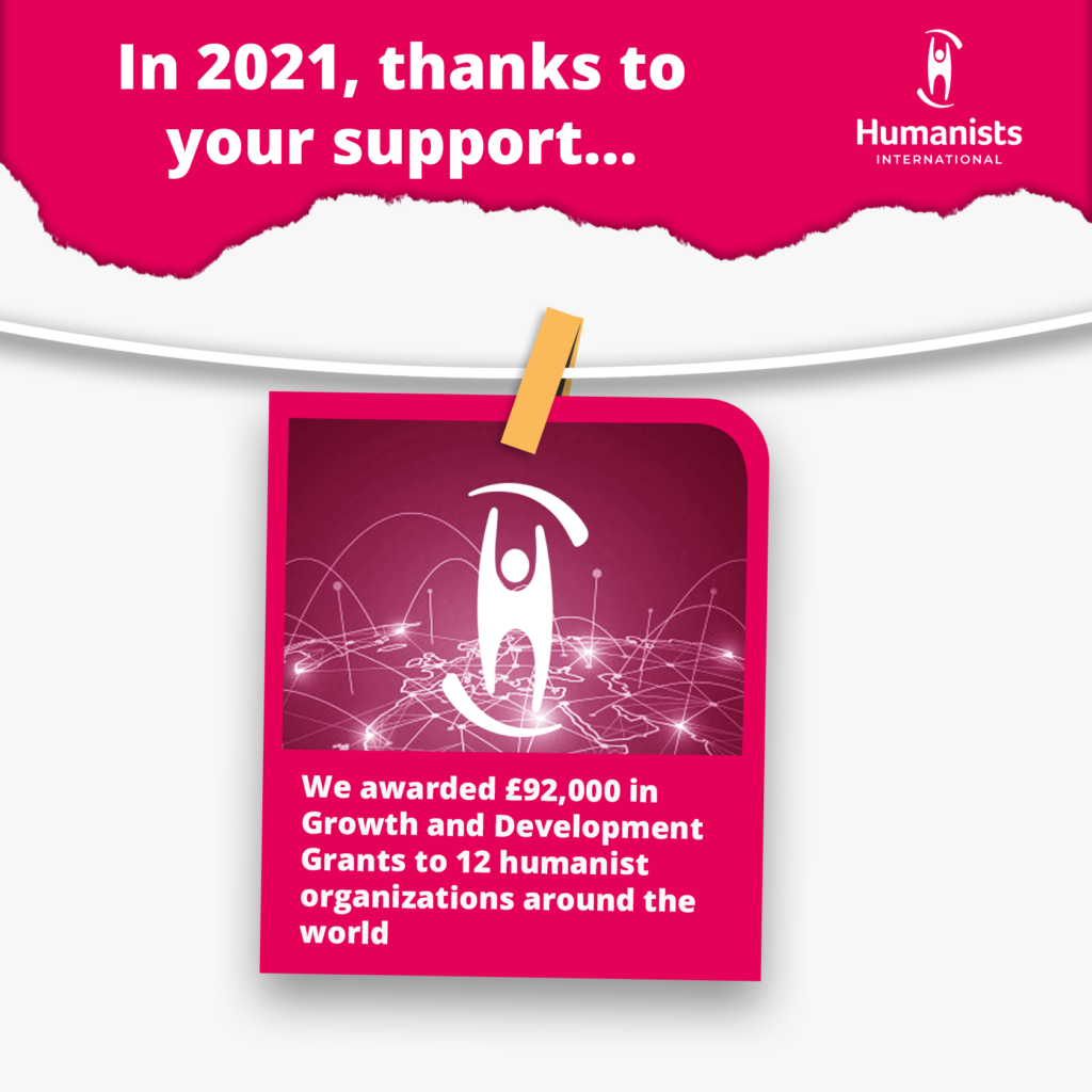 This is what Humanists International achieved in 2021 so far thanks to ...