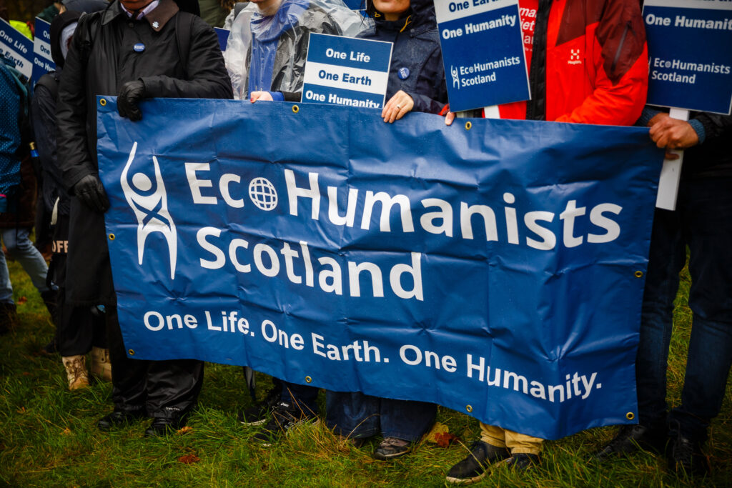 Humanists join Climate Justice March in Glasgow
