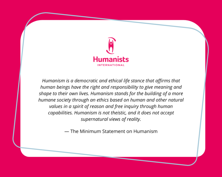 What is humanism? - Humanists International