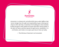 What is humanism? - Humanists International