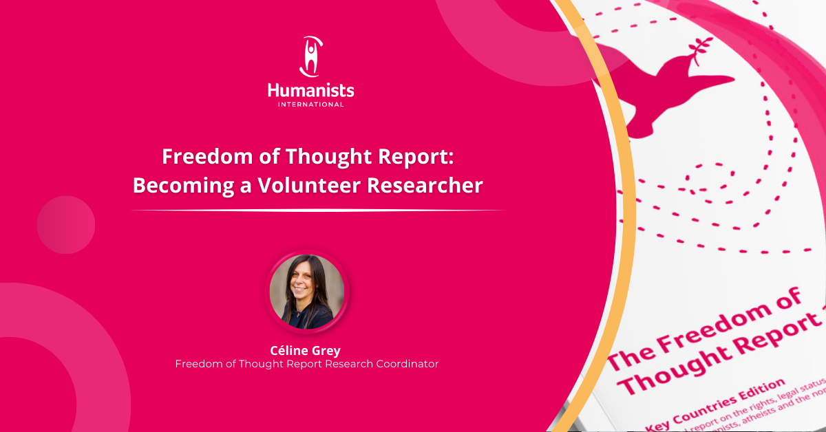 Freedom of Thought Report: Becoming a Volunteer Researcher - Humanists ...